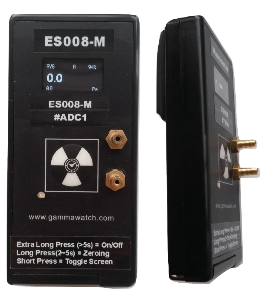 Manometer - Radon Sniffer